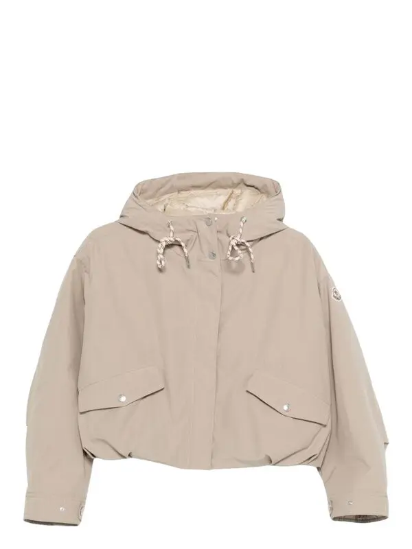 Moncler Hooded Waterproof Jacket - Grey