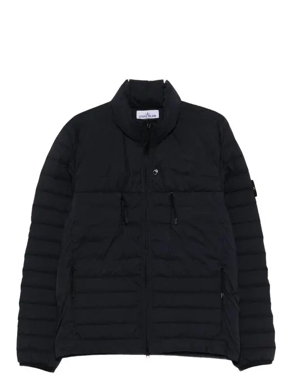 Stone Island Quilted Down Jacket - Blue