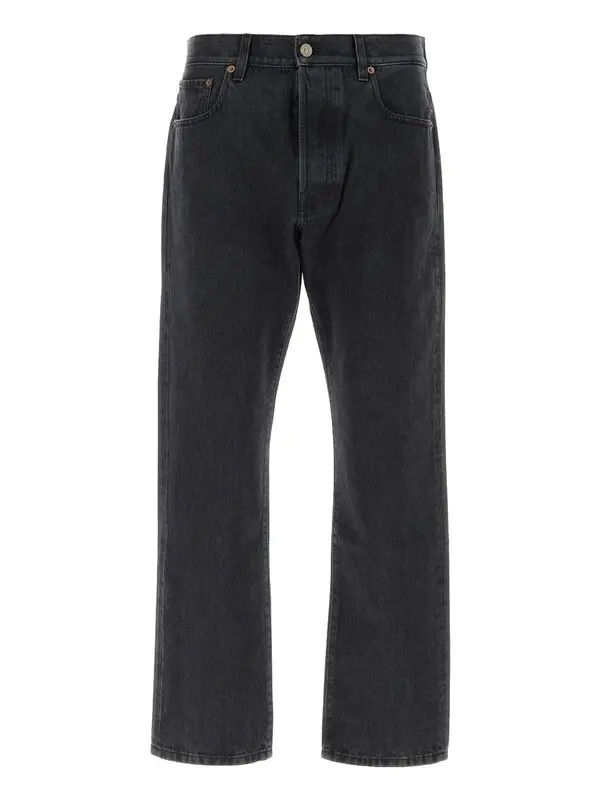 Valentino Garavani Denim 5-pocket Trousers - Black