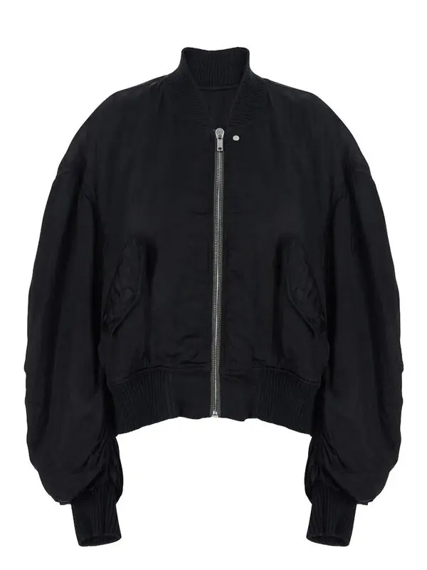 Rick Owens Secchia Flight Padded Bomber - Black