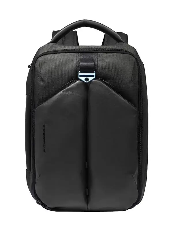 PIQUADRO Backpack With Laptop Compartment - Black