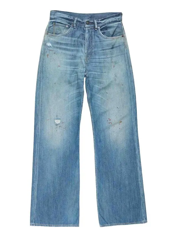 Acne Studios Straight Leg Jeans - Denim Blue