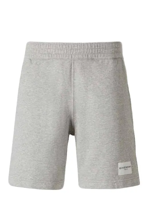 Givenchy Cotton Terry Bermuda Shorts - Grey