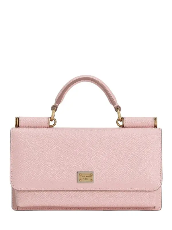 Dolce & Gabbana Leather Mini Bag - Pink