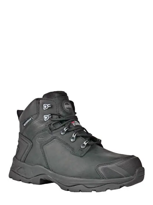 HOSS BOOT COMPANY Hoss Chiller Insulated Composite Toe Waterproof Work Boot - Black
