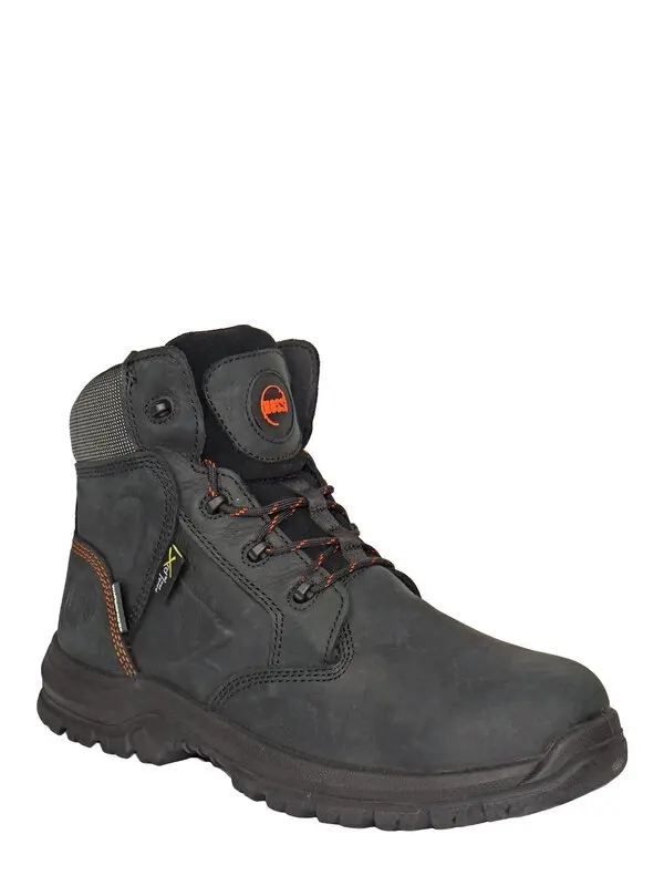 HOSS BOOT COMPANY Prowl 6-inch Work Boot - Black