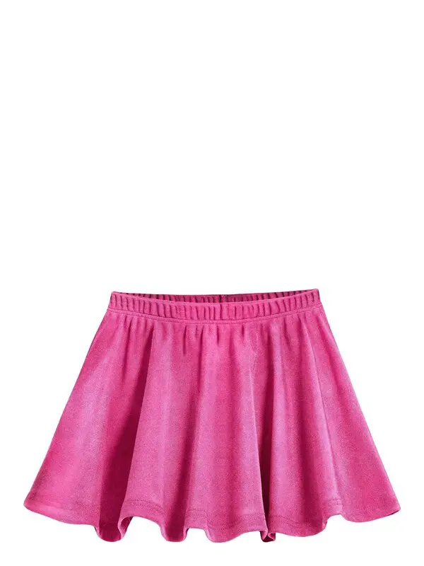 CITY THREADS Novelty Circle Skirt - Fuchsia Sparkly Shimmer