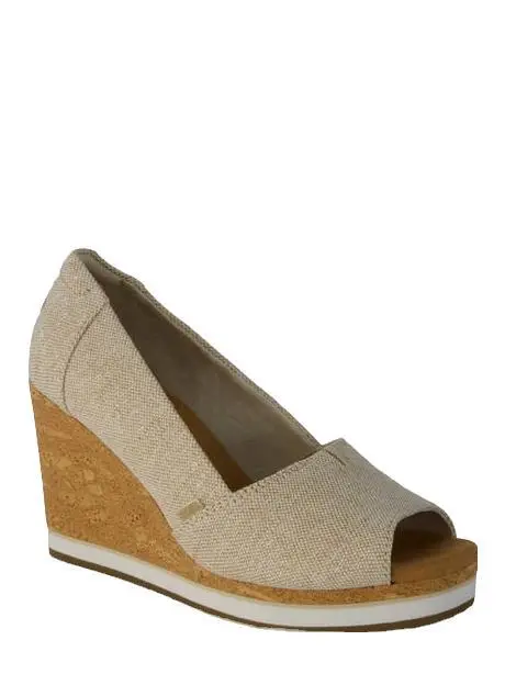 Toms Essential Wedge Pumps - Gold