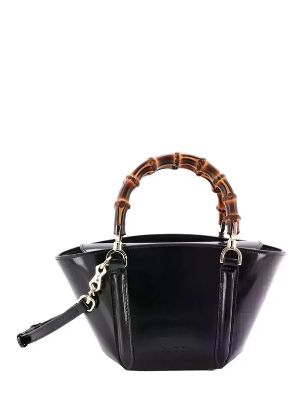 Gucci Bamboo Top Handle Mini Satchel - Black