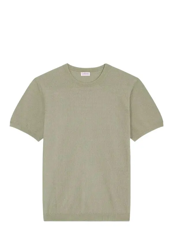FURSAC Knitted T-shirt - Neutrals