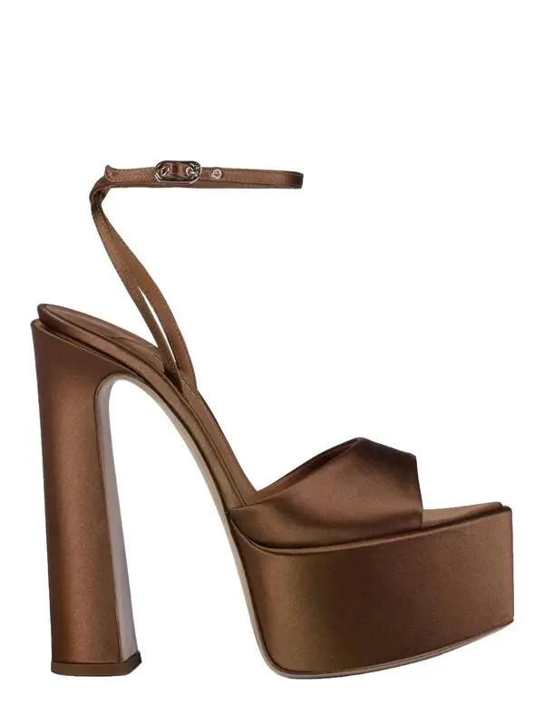 LE SILLA Nina Platform Sandals - Brown