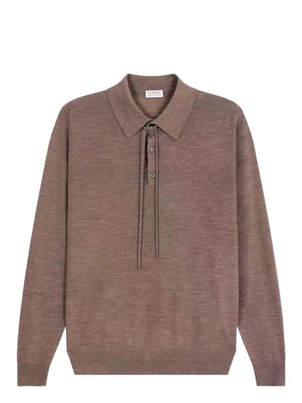 FURSAC Merino Wool T-shirt - Brown