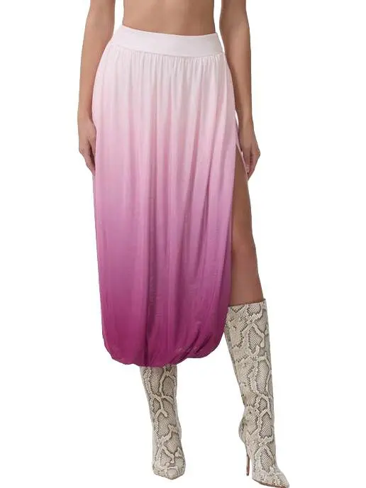 AFRM Ombré Bubble Skirt - Mauve Ombre