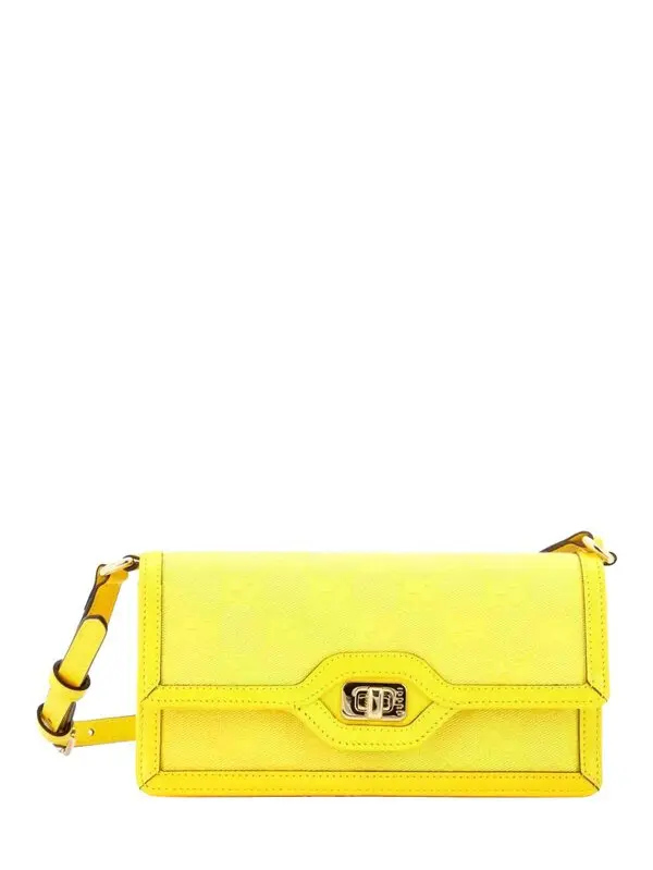Gucci Luce Gg Canvas Mini Shoulder Bag - Yellow