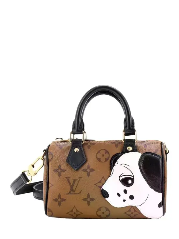 LOUIS VUITTON Speedy Bandouliere Nano Sun Yitian Limited Edition - Brown
