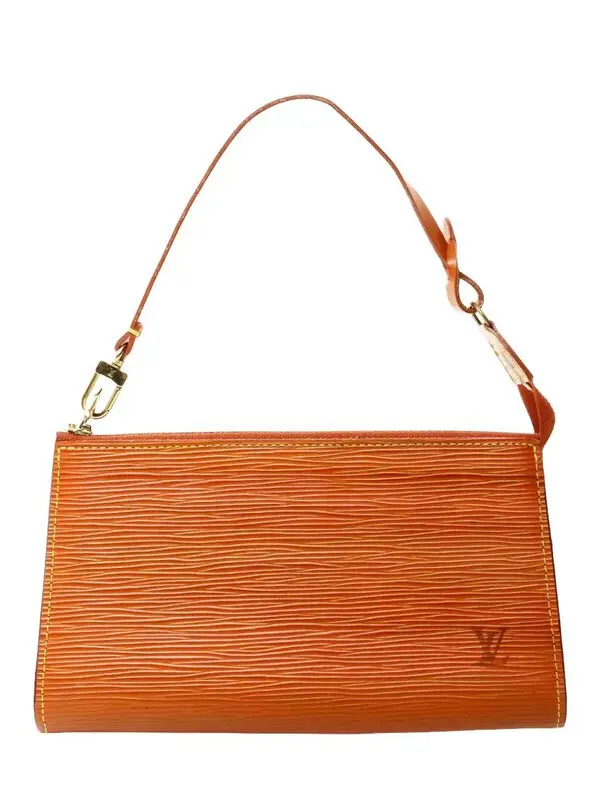 LOUIS VUITTON 1996 Epi-leather Shoulder Bag - Orange