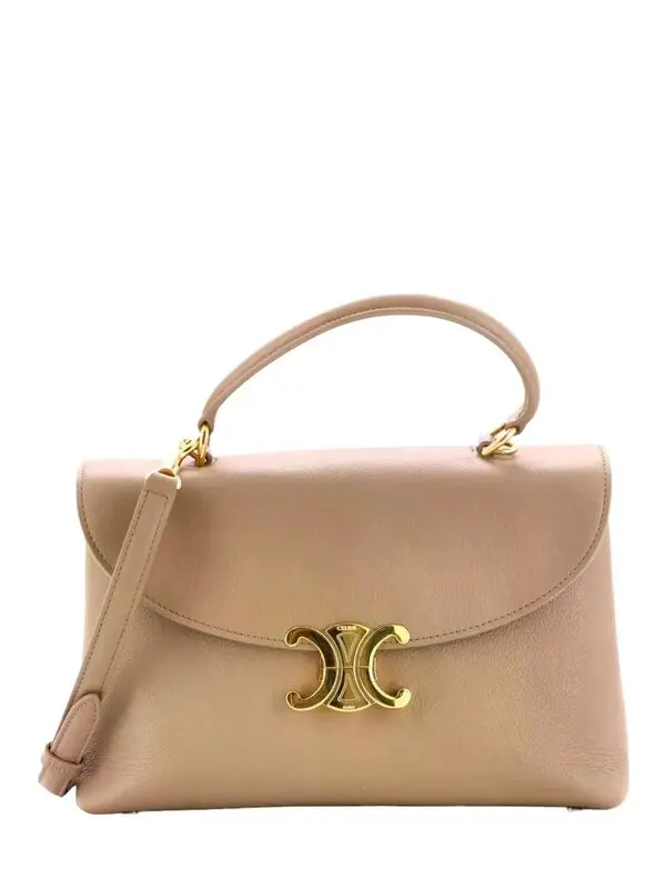 Celine Nino Top Handle Satchel - Neutrals