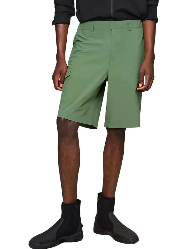 Rains Suva Hardshell Cargo Shorts - Green