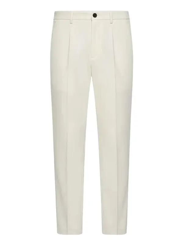 Herno Pleated Trousers - Neutrals