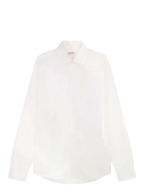 FURSAC Cotton Long-sleeve Shirt - White