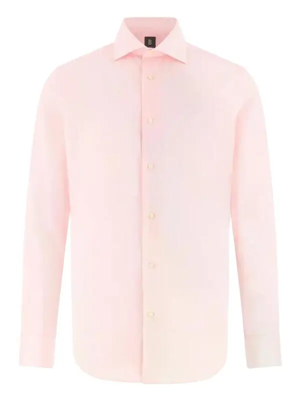 Boggi Milano Windsor-collar Shirt - Pink
