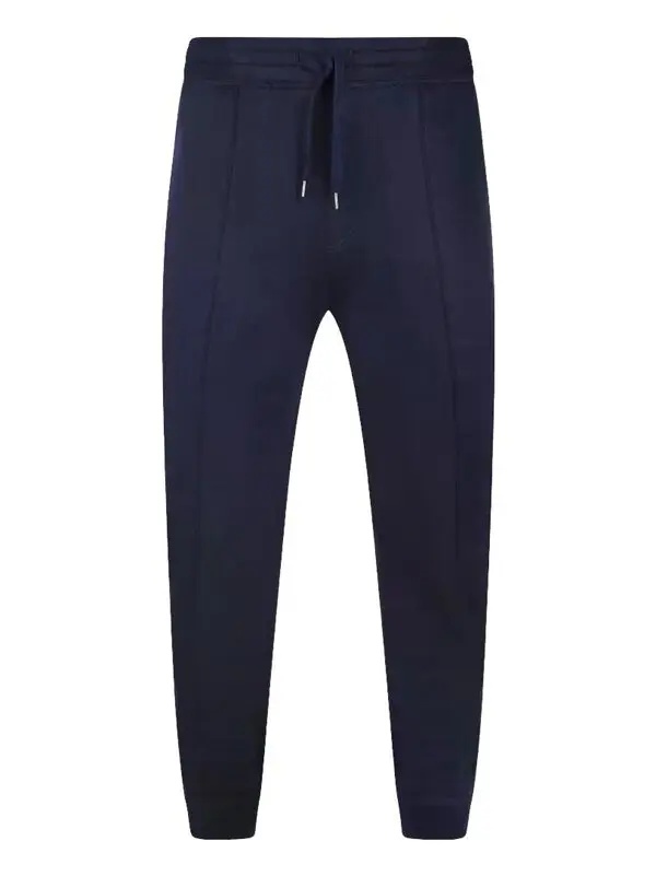 Brunello Cucinelli Drawstring Panelled Track Pants - Blue