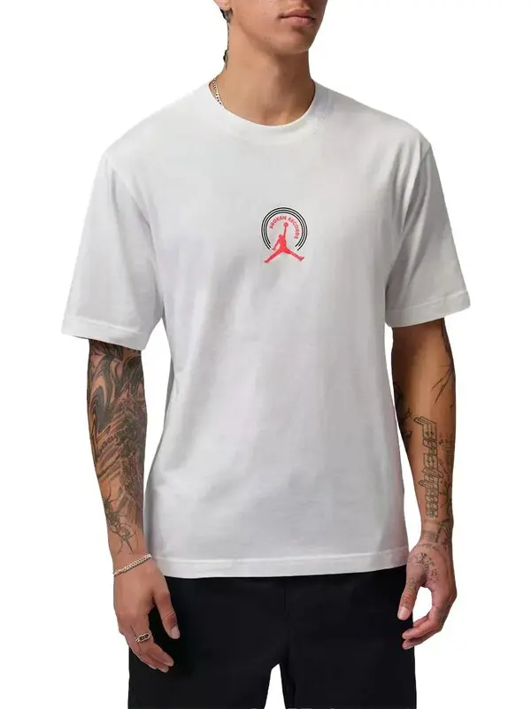 JORDAN Broken Records Graphic T-shirt - White
