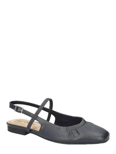 EASY WORKS BY EASY STREET Blake Slingback Flat - Navy