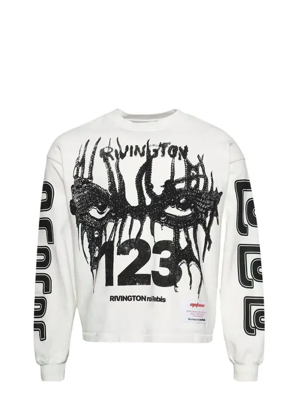 RRR123 Long-sleeve Sweatshirt - White