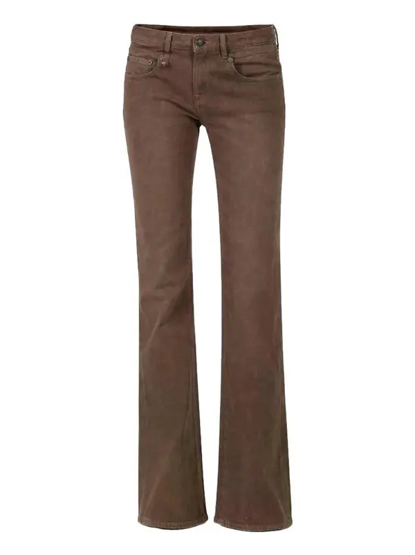 R13 Flared Jeans - Brown