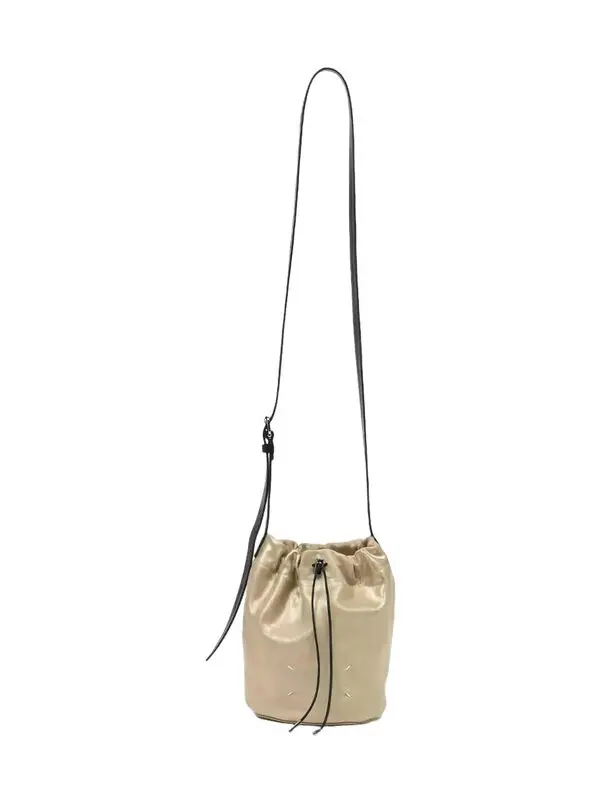 MAISON MARGIELA Drawstring Messenger Bag - Neutrals