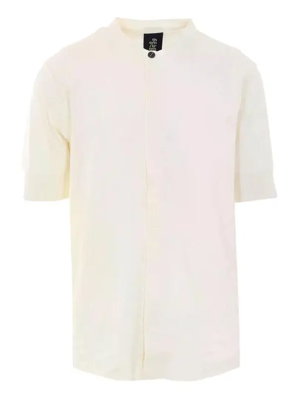 THOM KROM Buttoned Short-sleeve Shirt - Neutrals