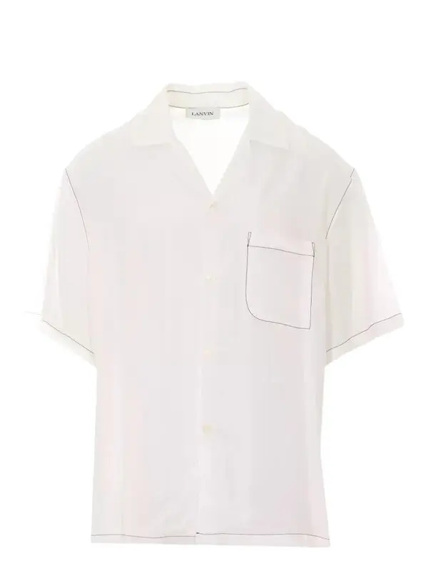 LANVIN Mother And Daughter Printed Shirt - White
