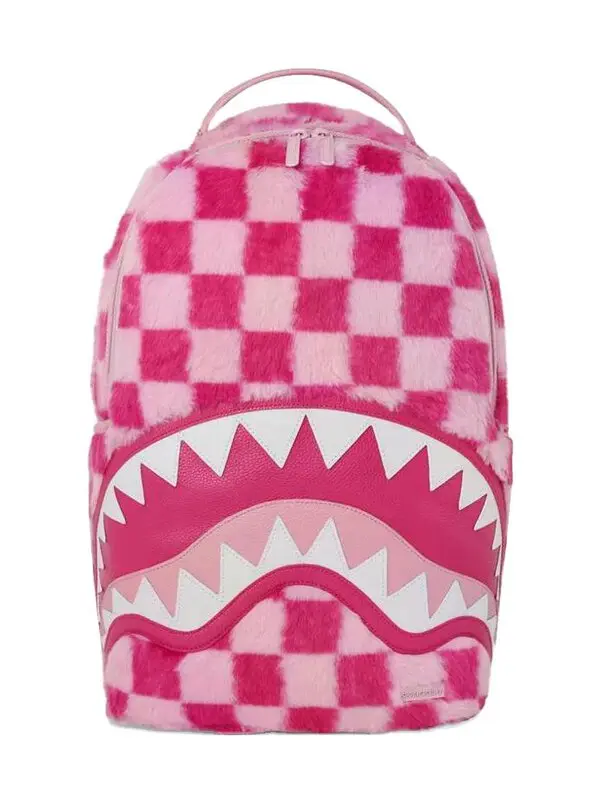 SPRAYGROUND Furzilla Shark Backpack - Pink