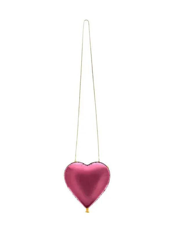 Oscar De La Renta Heart Balloon Crossbody Bag - Pink