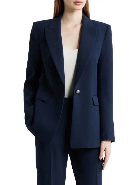 Kobi Halperin Rue Longline Blazer - Navy