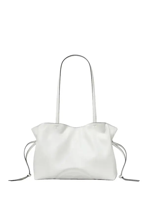 Tory Burch Small Ella Natura Drawstring Tote - White