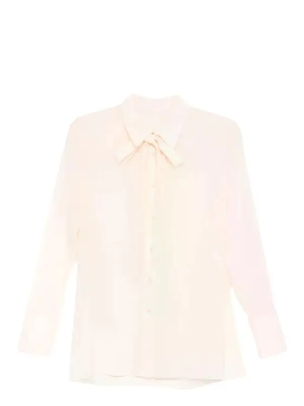 LESS Sheer Shirt - Pink