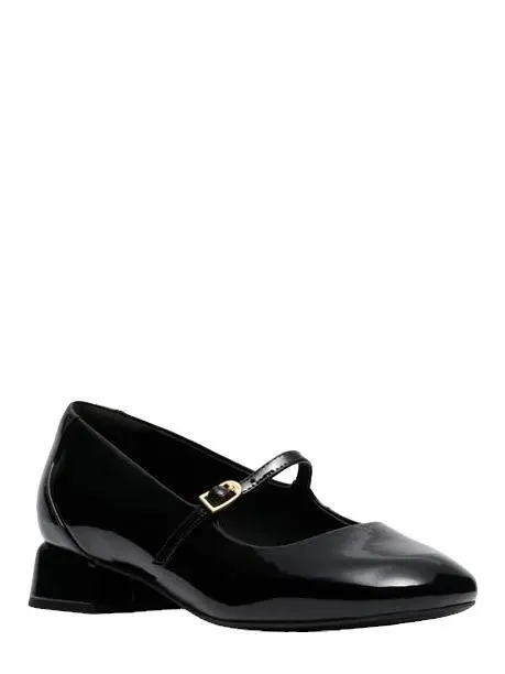 Clarks Daiss Bar Mary Jane Pump - Black Patent