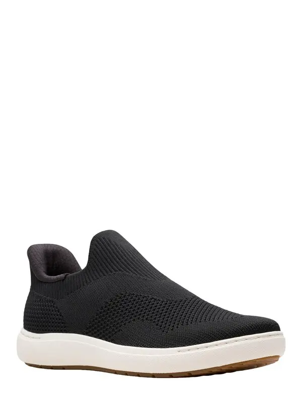 Clarks Nalle Step Sneaker - Black Knit