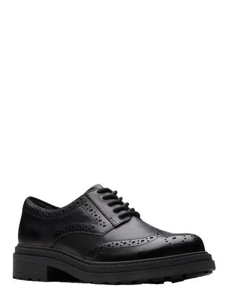 Clarks Orinoco 3 Derby - Black Leather