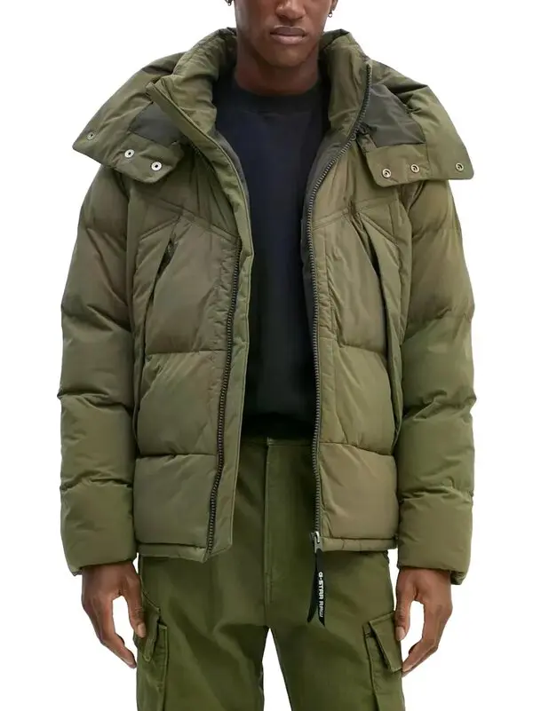 G-star Raw Hooded Padded Jacket - Green