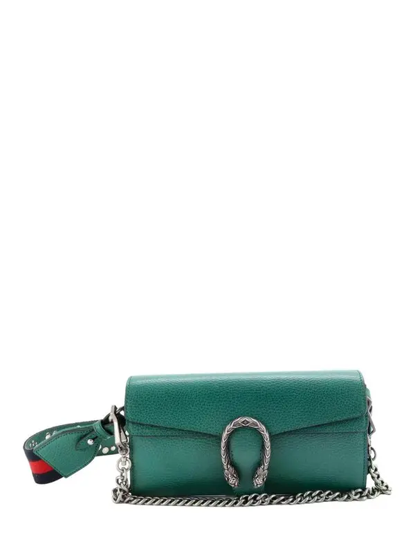 Gucci Dionysus East-west Flap Shoulder Bag - Green