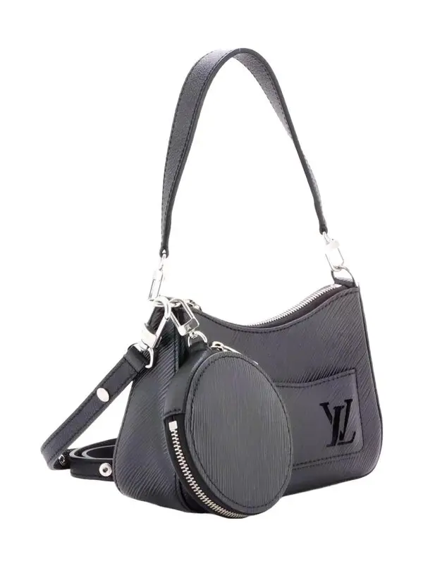 LOUIS VUITTON Marelle Handbag Epi Leather Hobo Bag - Black