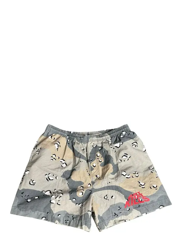 GALLERY DEPT. Art That Kills Camo Shorts - Grey