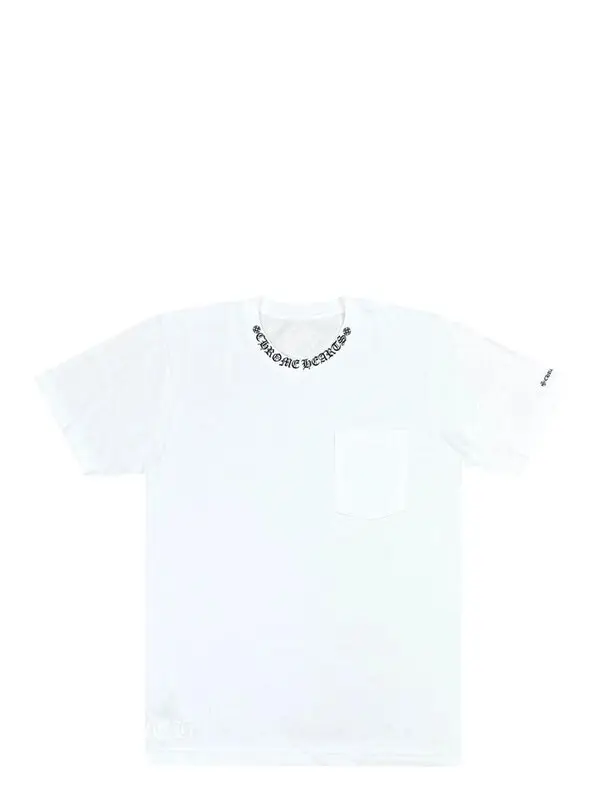 Chrome Hearts Neck Logo T-shirt - White