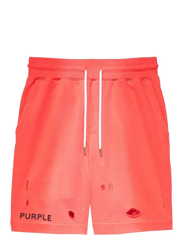 PURPLE BRAND French Terry Short - Red