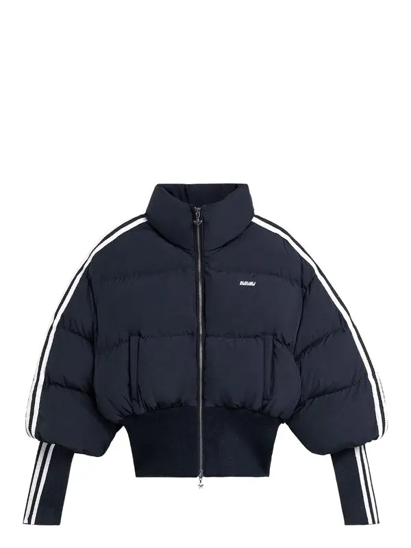 Adidas X Avavav Cropped Puffer Jacket - Black