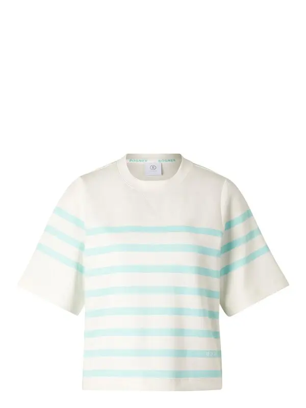 Bogner Striped Stacey Shirt - Off-white/light Blue
