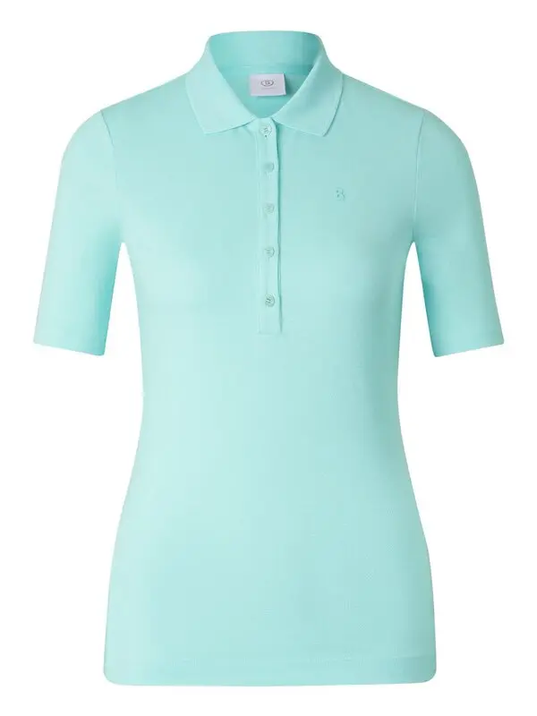 Bogner Malika Polo Shirt - Cyan-blue